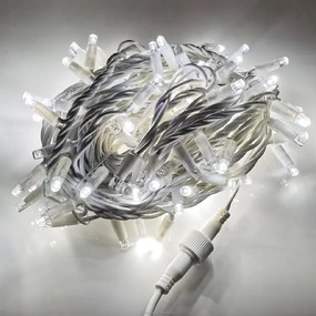 Vánoční světýlka LED záclona FLASH studená bílá 300 LED