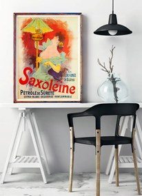 Retro plakát Saxolein Petrole de Sûreté