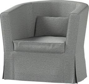 Potah na křeslo IKEA Ektorp Tullsta barva modrá látka pletený vzor