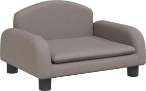 Pelíšek pro psy taupe 50 x 40 x 30 cm textil 171974