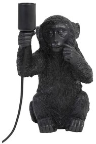 Černá stolní lampa (výška 34 cm) Monkey – Light & Living