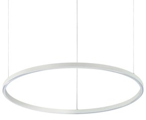 Ideal Lux LED Závěsné svítidlo Oracle slim round 3000k, Ø 70 Barva: Bílá, Stmívání, řízení: DALI/PUSH