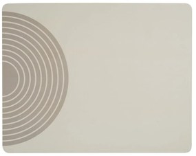 Béžová gumová odkapávací podložka na nádobí 50x40 cm Dima – Wenko