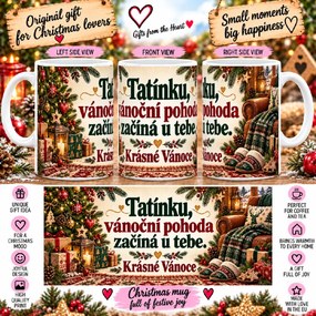 Vánoční hrnek pro tatínka – 300 ml