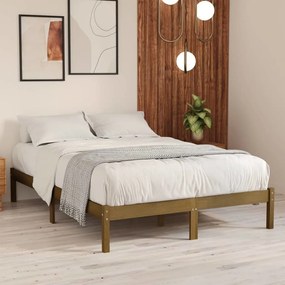 vidaXL Rám postele masivní borovice 120 x 200 cm [810014] Barva: Přírodní