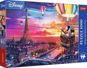 TREFL Puzzle Premium Plus Mickey a Minnie v Paříži / 1000 dílků / 68,3