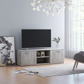 vidaXL Marketos TV stolek betonově šedý 120 x 34 x 37 cm kompozitní dřevo