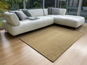 Vopi | Kusový koberec Alassio zlatohnědý - 80 x 120 cm