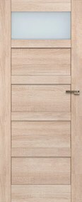 Interiérové dveře vasco doors BRAGA model 2 Průchozí rozměr: 70 x 197 cm, Orientace dveří: Levé dveře, Dekor: Ořech muškátový