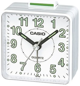 Casio | Casio - Budík 1xAA bílá | FT0357