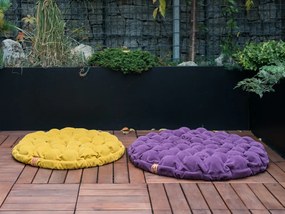 LIV Design Kulatý sedací polštář BLOOM s masážními míčky Zvolte barvu: Červená tm., Rozměr: průměr 75 cm