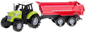 Traktor s vlečkou 23-26 cm volný chod se světlem a zvukem