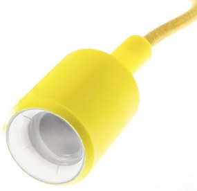 creative cables Silikonová objímka E27 v sadě Barva komponentu: Tyrkysová