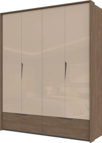 Šatní skříň P42A/LF - 187 × 226 × 60 cm
