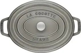 Staub La Cocotte 40500-276-0 šedá / Pekáč / Oval / 27 cm