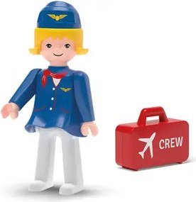 EFKO Igráček Letuška / Kloubová figurka s doplňky / 7,5 cm / od 3 let