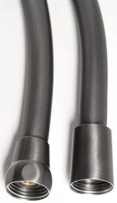 Sapho Sapho, SOFTFLEX plastová sprchová hadice, 120cm, metalická stříbrná/chrom, 1208-10GM