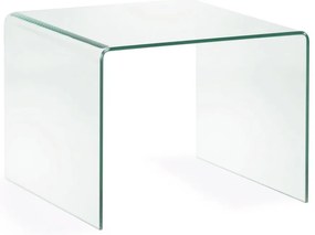 Skleněný odkládací stolek 60x60 cm Burano – Kave Home