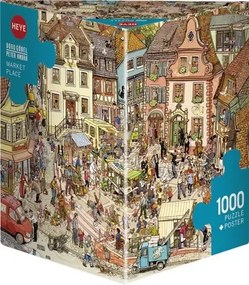 HEYE Puzzle Tržiště / 1000 dílků / 70 x 50 cm