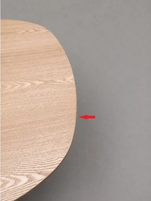 Jídelní stůl v dekoru jasanu 110x210 cm Serra - II. jakost – House Nordic