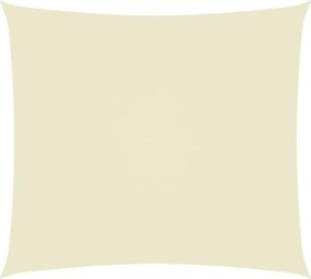 vidaXL Stínící plachta oxfordská látka obdélníková 3 x 4 m [135705] Barva: krémová