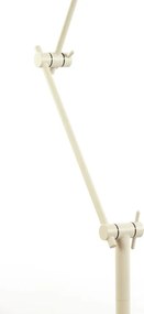 Světle šedá stmívatelná stojací lampa (výška 150 cm) Rijeka – Light &amp; Living