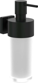 Villeroy & Boch Elements Striking - Dávkovač mýdla s držákem, matná černá TVA152007000K5