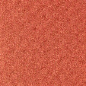 Tapibel, Metrážový koberec Cobalt SDN 64038 - AB oranžový, zátěžový, na míru, šíře 4m, oranžová, ab (mřížka), chodba / předsíň