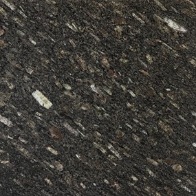 Jídelní stůl MONTEVIDEO SATIN – 180 × 100 cm, žulová deska Satin Black, zlatá podnož SPIDER L