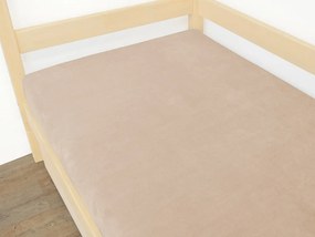 Benlemi Jednolůžkové prostěradlo z mikroplyše Zvolte barvu: Zelená, Zvolte rozměr: 90 x 150 cm