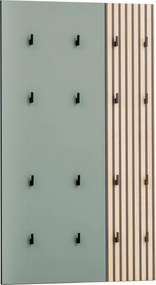 XXXLutz ŠATNÍ PANEL, zelená, barvy dubu, 73,5/109/2,6 cm MID.YOU - Šatní panely - 000895002113