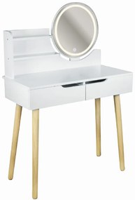 Toaletní stolek SCANDI 2 LED | CM-254121