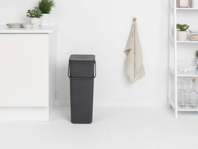 Brabantia Odpadkový koš Sort & Go 40 l - šedá