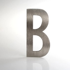 Domovní číslo popisné Nerez LUCIDA - písmeno "B"