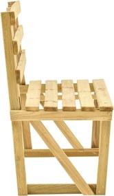 Zahradní lavice 120 cm impregnované borové dřevo 315393