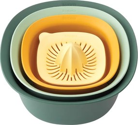 Brabantia Sada mís s cedníkem a odšťavňovačem
