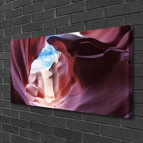 Obraz na plátně Skálka Řeka Koryto Umění 120x60 cm