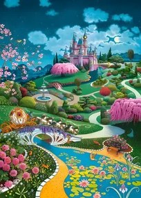 CASTORLAND Puzzle Popelčin zámek / 180 dílků / 23 x 32 cm