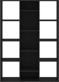 vidaXL Knihovna/dělící stěna 100 x 24 x 140 cm dřevotříska [800442] Barva: Betonová šedá