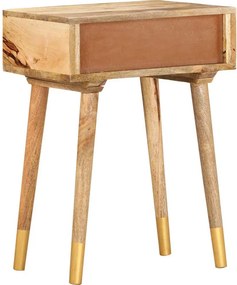 Noční stolek 43 x 30 x 58 cm masivní mangovníkové dřevo 285857