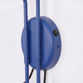 Sollux Lighting Nástěnné svítidlo NOX 2 ultramarín s vypínačem