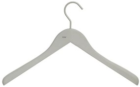 HAY Ramínka Soft Coat Hanger Wide Grey, set 4ks