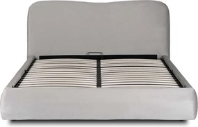 Postel Rokeda Velvet 160 x 200 cm, šedá