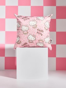 Sinsay - Povlak na polštář Hello Kitty - pastelová růžová