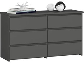Komoda CL100 6SZ šedá