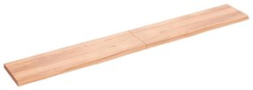 Koupelnová deska hnědá 220x30x(2-4) cm ošetřený masivní dřevo,  3156177