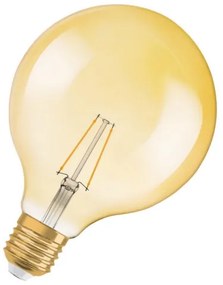 LED žárovka Vintage 1906 E27 OSRAM 2,5W (22W) teplá bílá (2400K) Retro Filament Gold Globe125