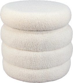 Livarno® Taburet s úložným prostorem (bílá)