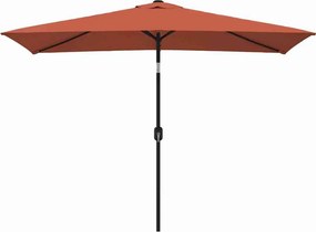 vidaXL Slunečník 200 x 300 cm pískově obdélníkový [44503] Barva: Červená