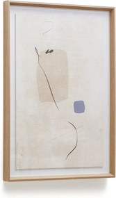 Ručně malovaný obraz s rámem/na plátně 50x70 cm Sormi – Kave Home